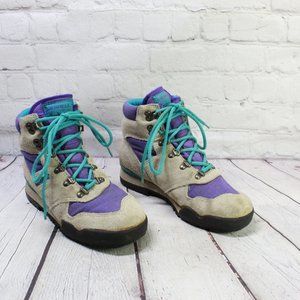 Merrell | Shoes | Vintage Merrell Spectrum Purple Suede Lace Up Air ...
